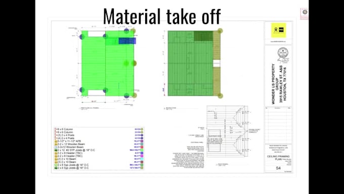 Do material take off, construction cost estimation and quantity takeoff by Hassan_iqbal_ | Fiverr