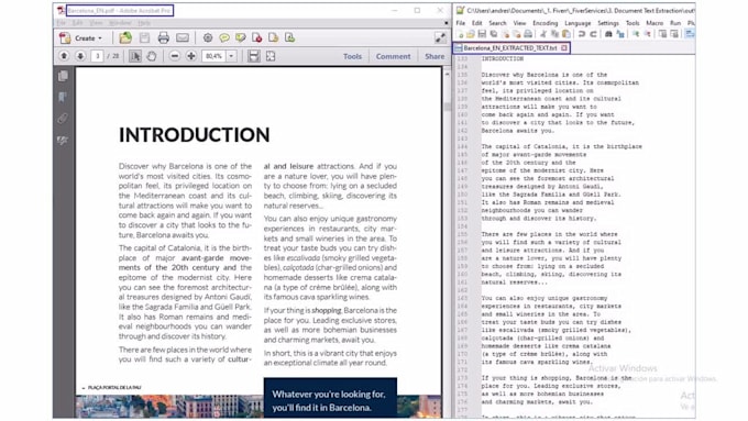 Efficiently extract text from your documents by Agonza1101 | Fiverr