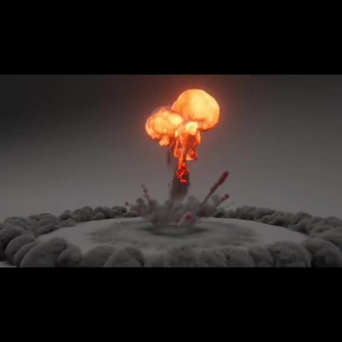 Do professional 3d fire explosion, 3d cgi and vfx animation, particles ...