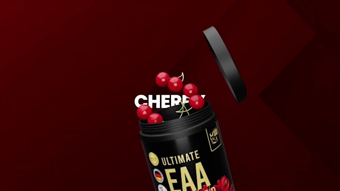 Do 3d product animation 3d supplement animation 3d bottle animation in ...