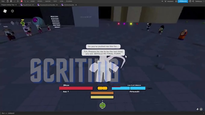 Script you anything on roblox by Get_done8 | Fiverr