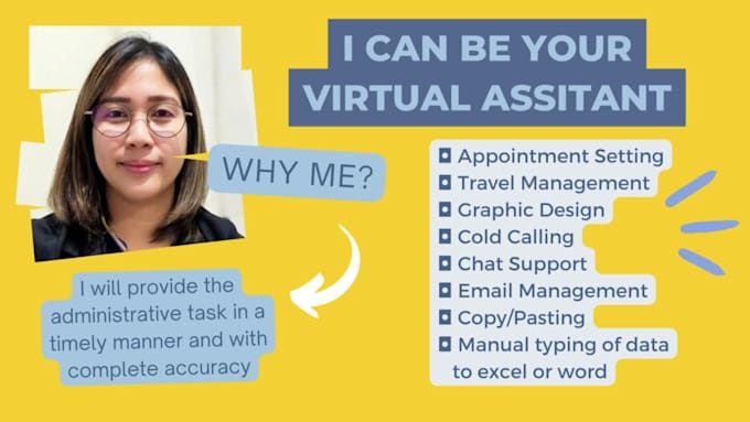 Be your virtual assistant by Maila_torcs02 | Fiverr