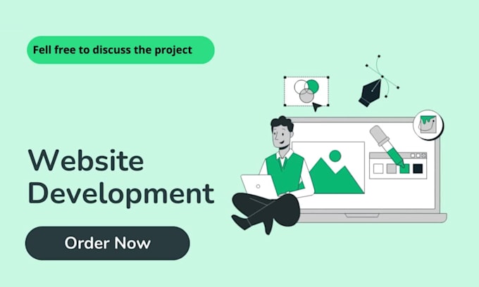 Do custom website development, full stack web developer by Nasimrasoli | Fiverr