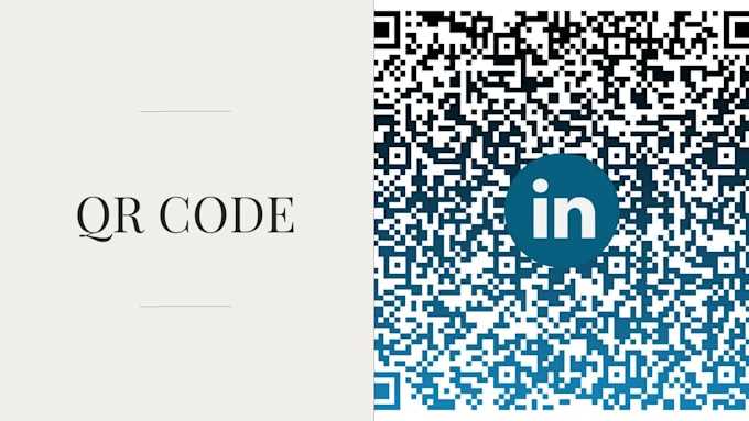 Create qr code design with your logo by Esraaashraf34 | Fiverr