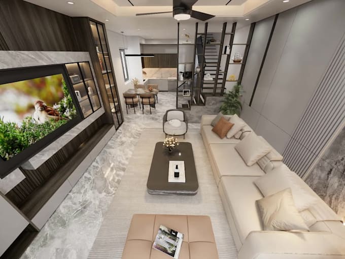 Premium 2d and 3d interior design and rendering by Rin_2d3d_design | Fiverr