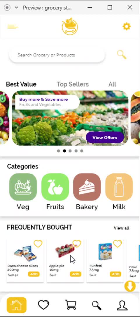 Design your mobile app ux and ui by Designsol48 | Fiverr