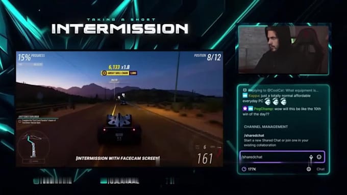 Design renderforge animated twitch alerts twich logo, overlay screens ...