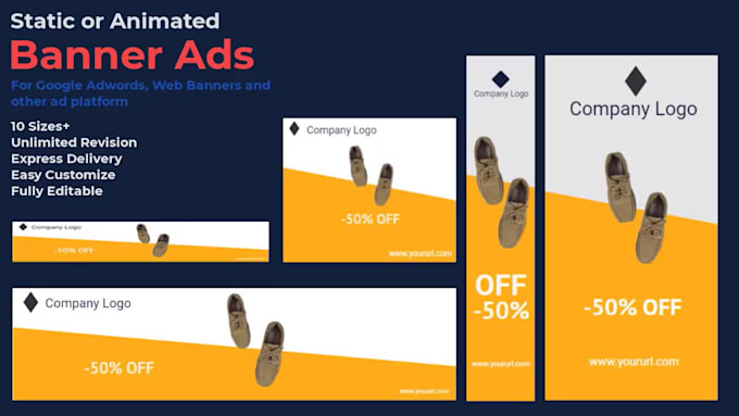 Create a professional html5 banner ads by Mohosinh | Fiverr