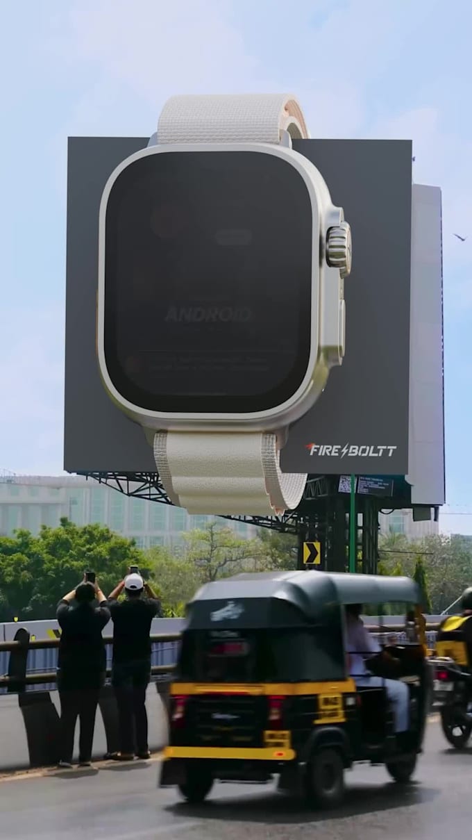 Do 3d ooh billboard animation 3d anamorphic animation 3d cgi animation ...