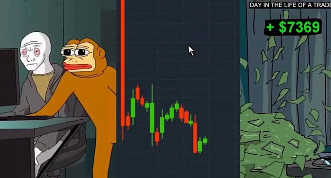 Do crypto meme video pepe character meme coin art solana meme wojak ...