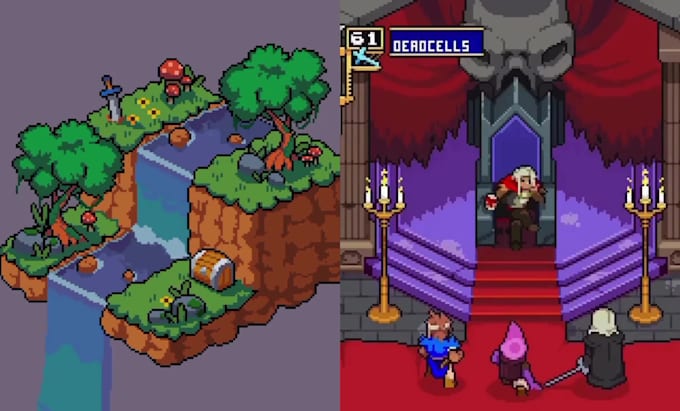 Create custom pixel art characters, sprites, and animations for your ...