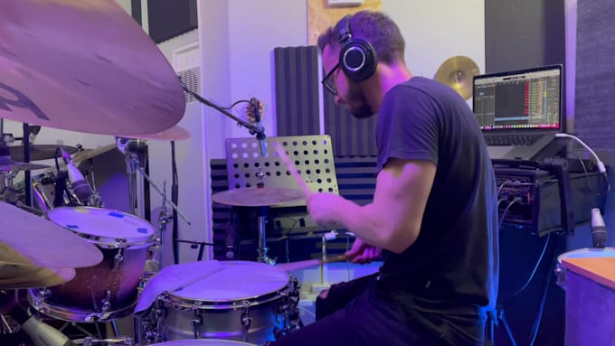 Record professional studio drum sessions by Carlop_drum | Fiverr