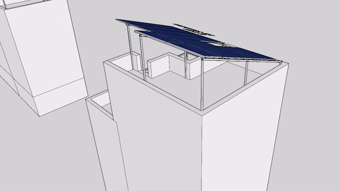 Do solar system 3d modeling in google sketchup pro by Rajmehta1280 | Fiverr