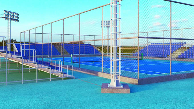 Design 3d stadium, sports complex, game arena, and gym by Tailor_stone ...