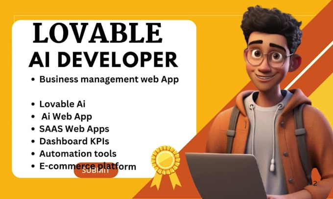 Lovable ai, lovable website, lovable dev ai, ai developer by Sholly_moore | Fiverr