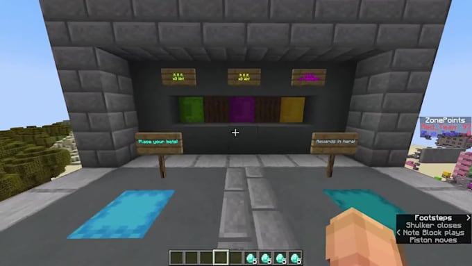 Build your minecraft redstone ideas by Skyehaung | Fiverr