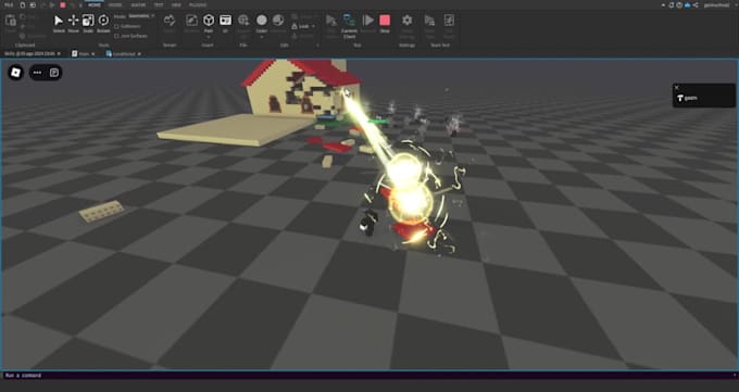 Do realistic or cartoon roblox map or roblox vfx, roblox ui, roblox ...