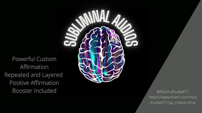 Make a powerful custom subliminal by Noorhuda471 | Fiverr