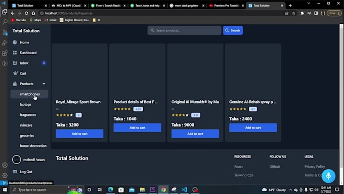 Be Your Reactjs Or Nextjs Developer By Udff91a4af4eb Fiverr