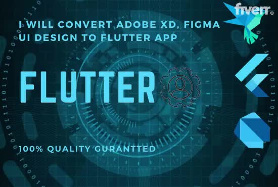 Develop mobile application in flutter by Alphatechx | Fiverr