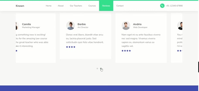 Make a responsive html, css, javascript, bootstrap website for you by ...