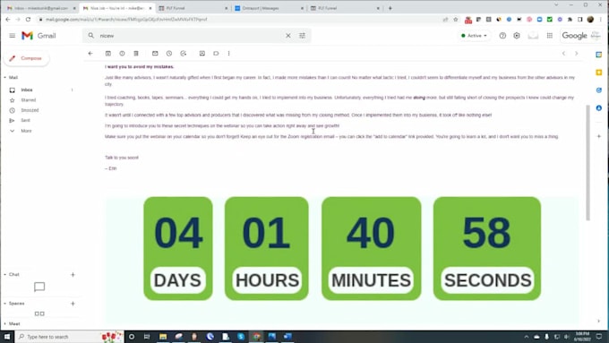 Create a countdown timer to create urgency and improve conversions by Fitnessminded | Fiverr