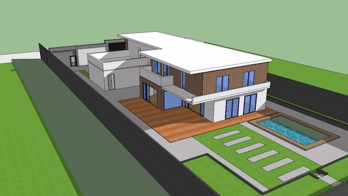 Prepare clean sketchup models by Akintoshov | Fiverr