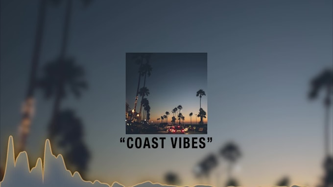 Create a simple visual for your music by Theocoffman | Fiverr