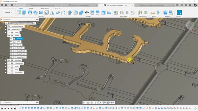 3d modeling, product design, injection mold design, cad design, cam ...