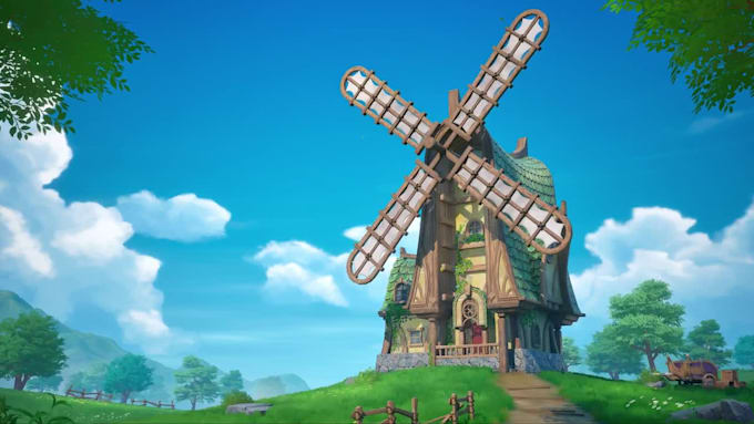 Do 3d game environment 3d scene game map level design in unity and ...