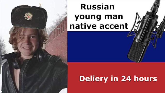 Record a voiceover in english with a russian accent by Frederickmonroe ...