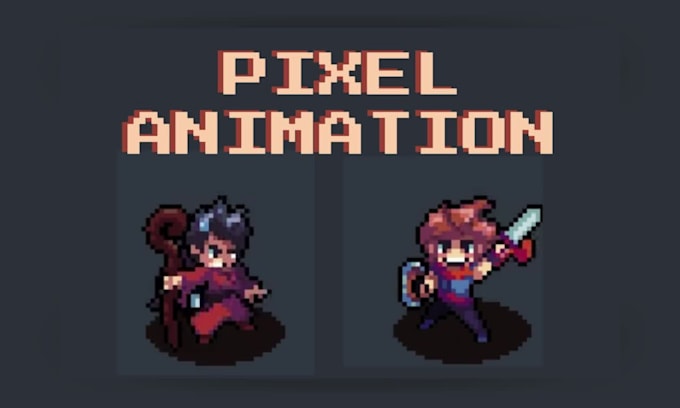 Créer du pixel art, du sprite, une illustration pixel art, une ...