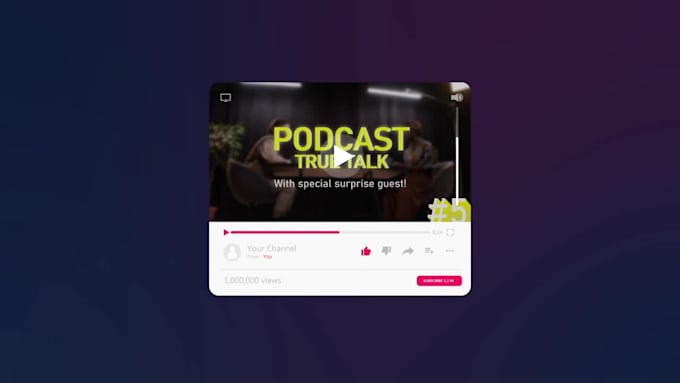 Create aesthetically appealing youtube thumbnails by Hellcat_design ...