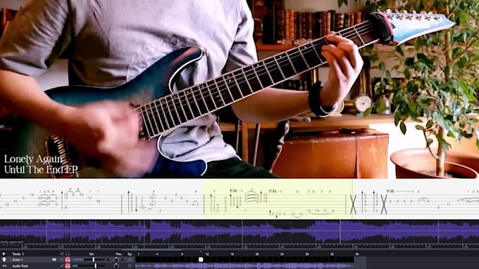 Transcribe any songs to guitar pro 8 sync with the audio by Xenovvolf ...