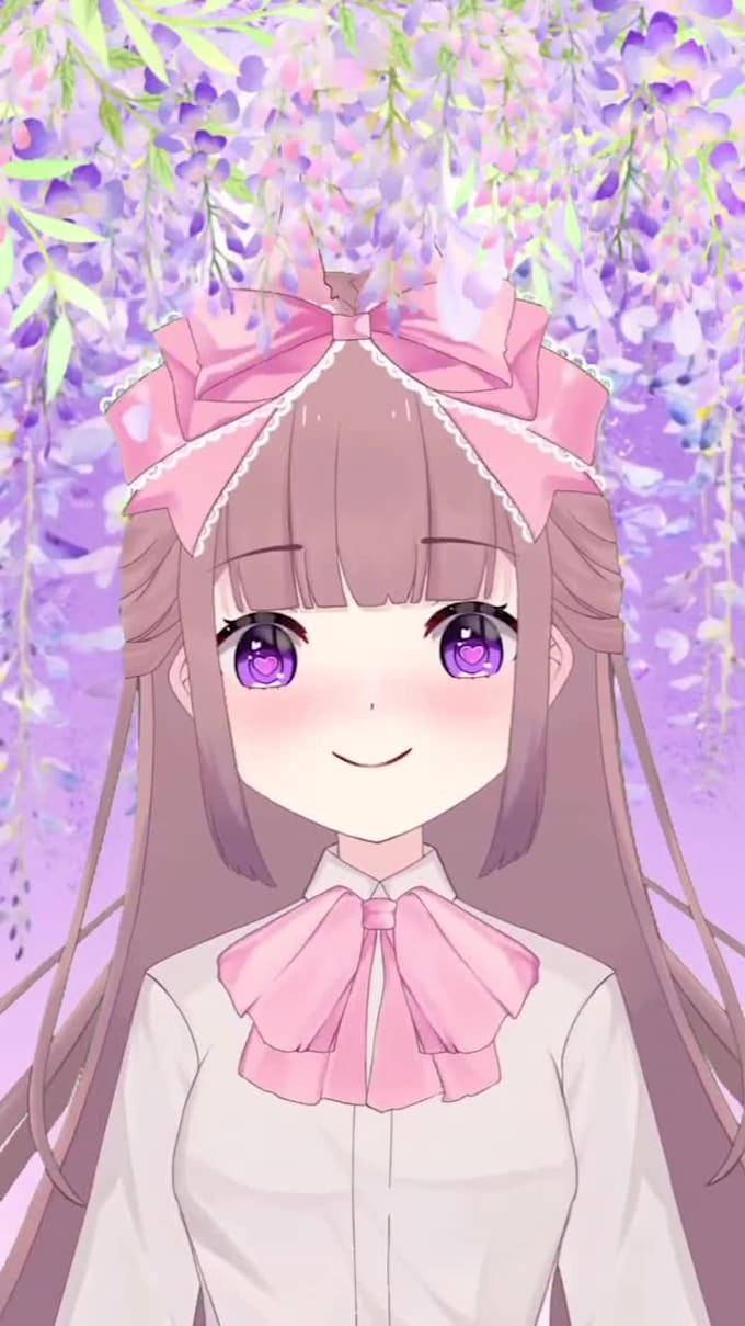 Create custom vtuber model, vtuber rigging, live2d model, anime art ...