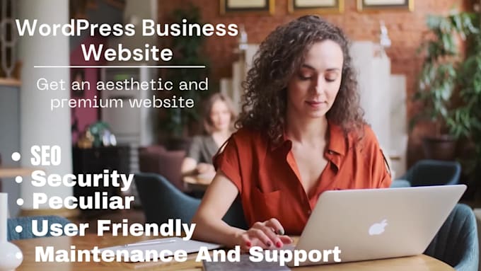 Create a modern wordpress website with a unique web design by Fizaadil551 | Fiverr
