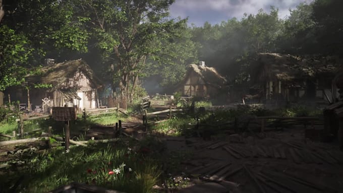 Make custom 3d environment 3d scene for films and unreal engine games ...