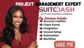 Suitedash automations suitedash dashboard setup suitedash form flow crm by Beatricewebsite | Fiverr