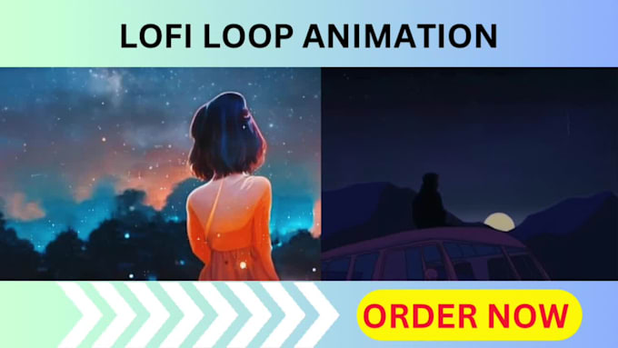 Create lofi loop animation lofi video by Ramcharan009 | Fiverr