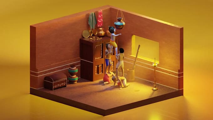 Create professional 3d isometric animation video by Darlington156 | Fiverr