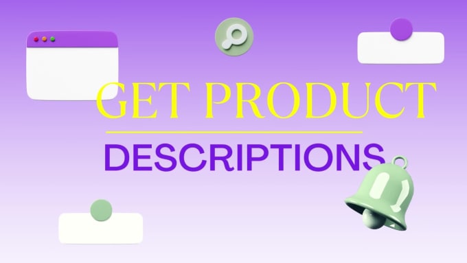 Create compelling and accurate product descriptions by Teslan307 | Fiverr Create compelling and accurate product descriptions by Teslan307 | Fiverr