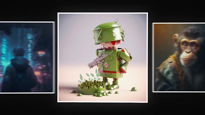 Do unique random nft art collection just 15 doller by Rtxkangaroo | Fiverr