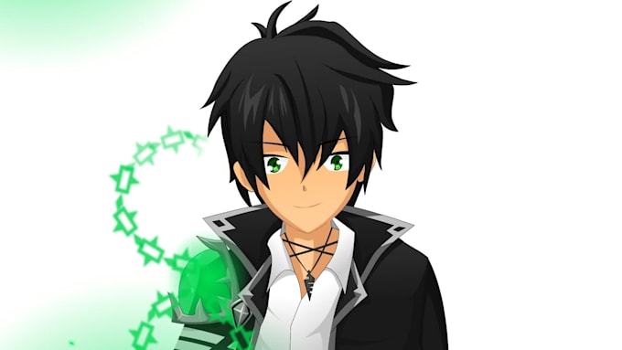 Create animated oc profil picture with anime style by Vanoxta | Fiverr