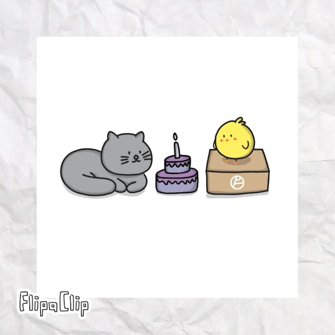 Draw a simple animated gif of a character or obcject by Carolinasept ...