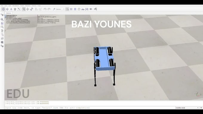 Create a realistic simulation for any kind of robot using coppeliasim vrep by Bazi_younes | Fiverr