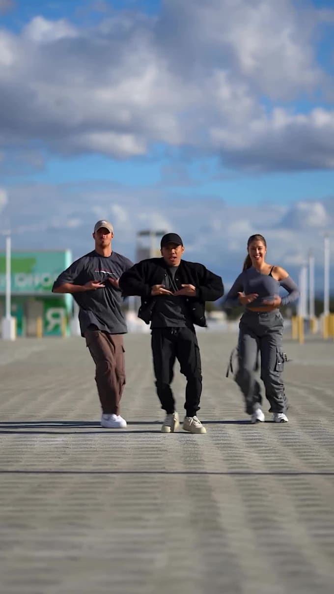 Create tiktok dance group dance video dance video on your music and ...