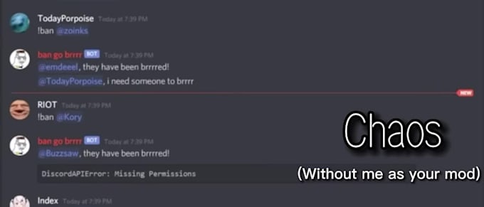 Be an active discord mod by Rossg67 | Fiverr