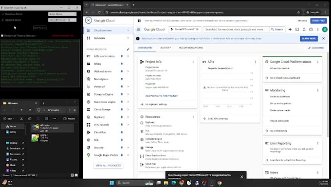 Create google cloud console api by Diyandiv | Fiverr