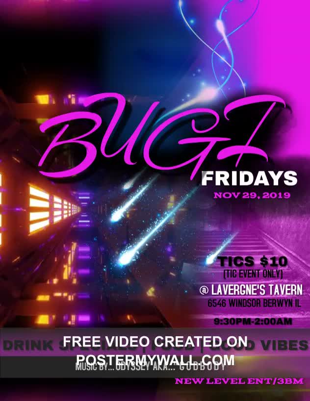 Create an awesome animation motion flyer poster for event, party or ...