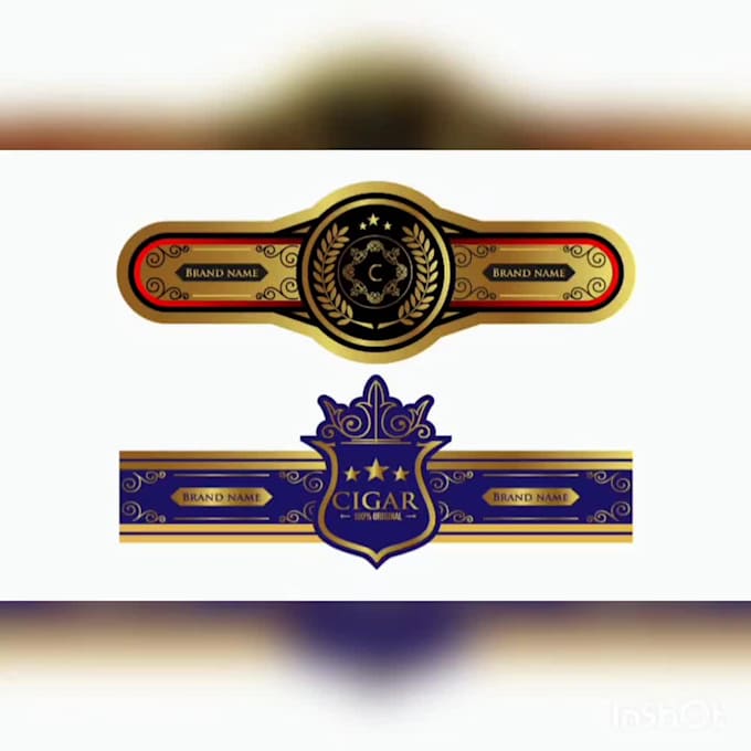Create unique cigar label, cigar logo, cigar band and cigar box design ...